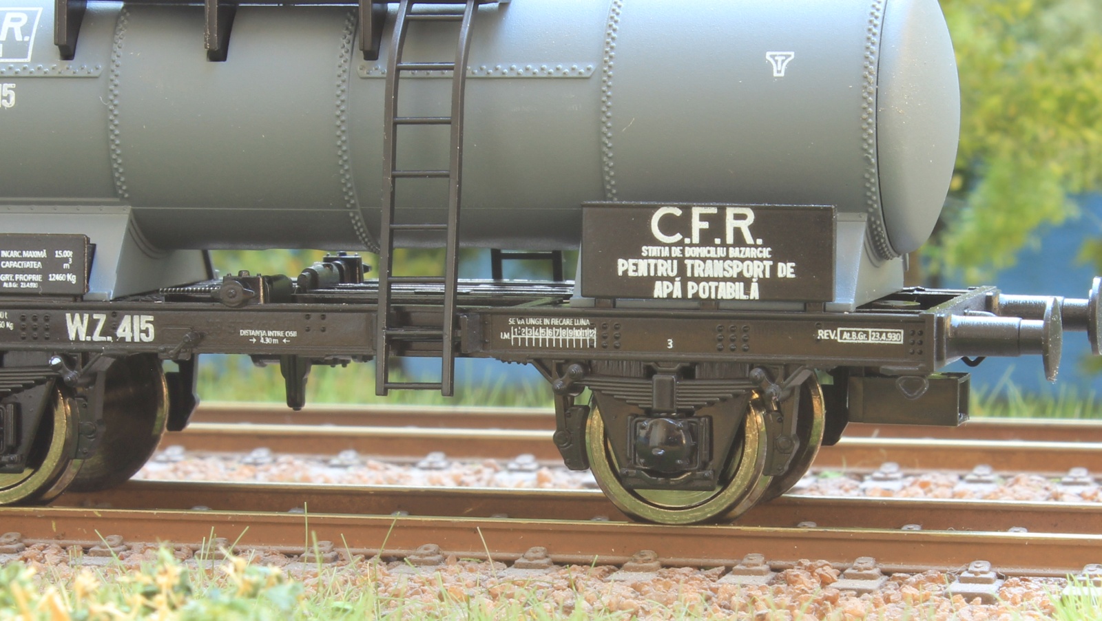 Tank wagon, CFR, H0 scale (1:87)